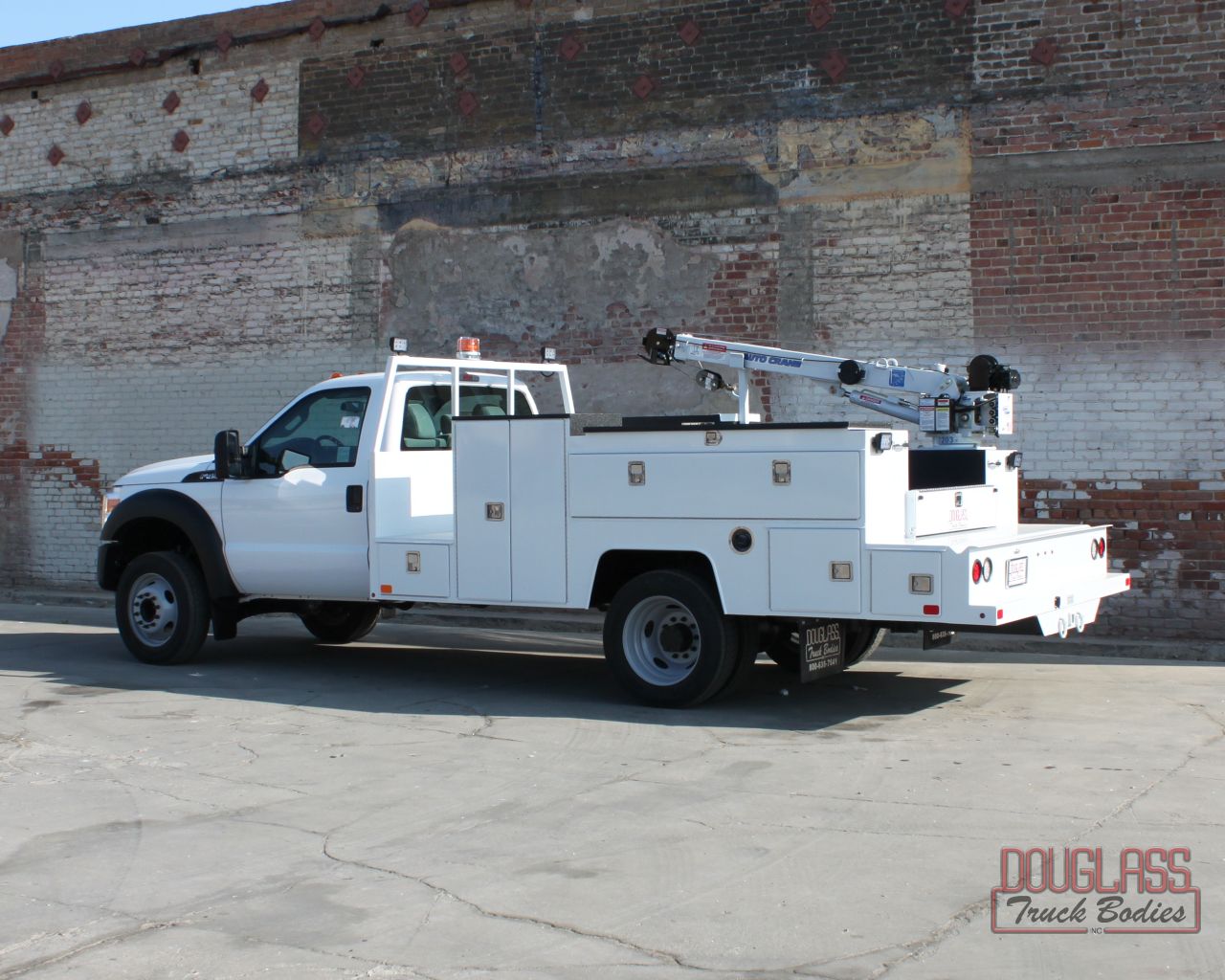 9' Custom Douglass Crane Body - Douglass Truck Bodies