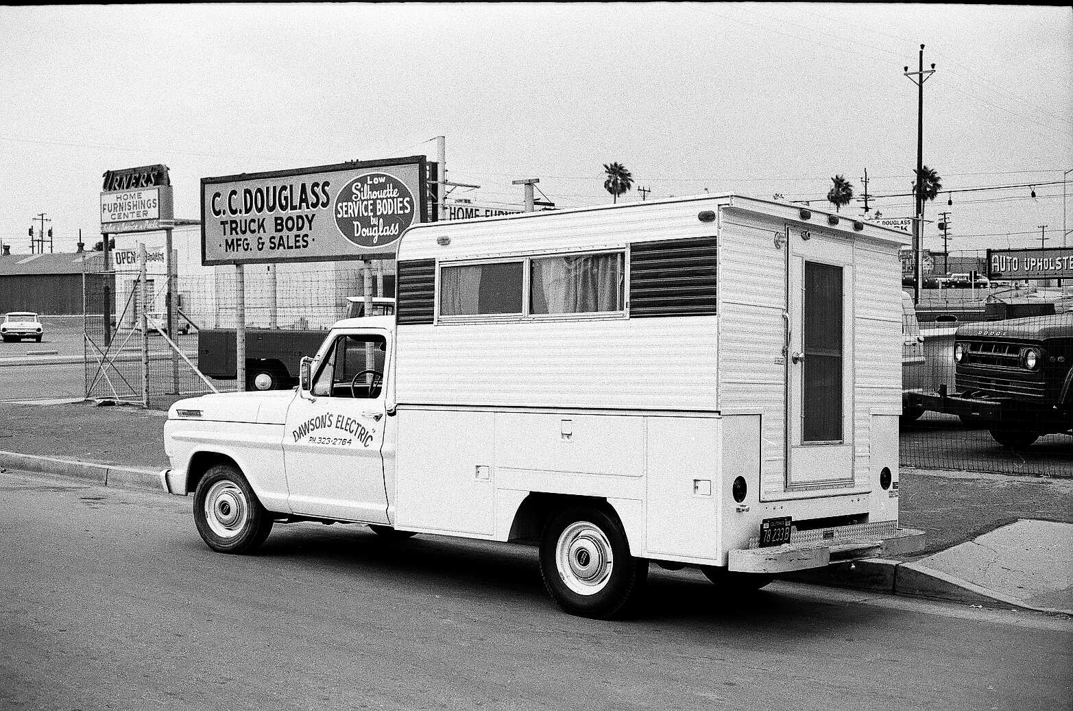 Camper Body, Circa 1965 - Douglass Truck Bodies