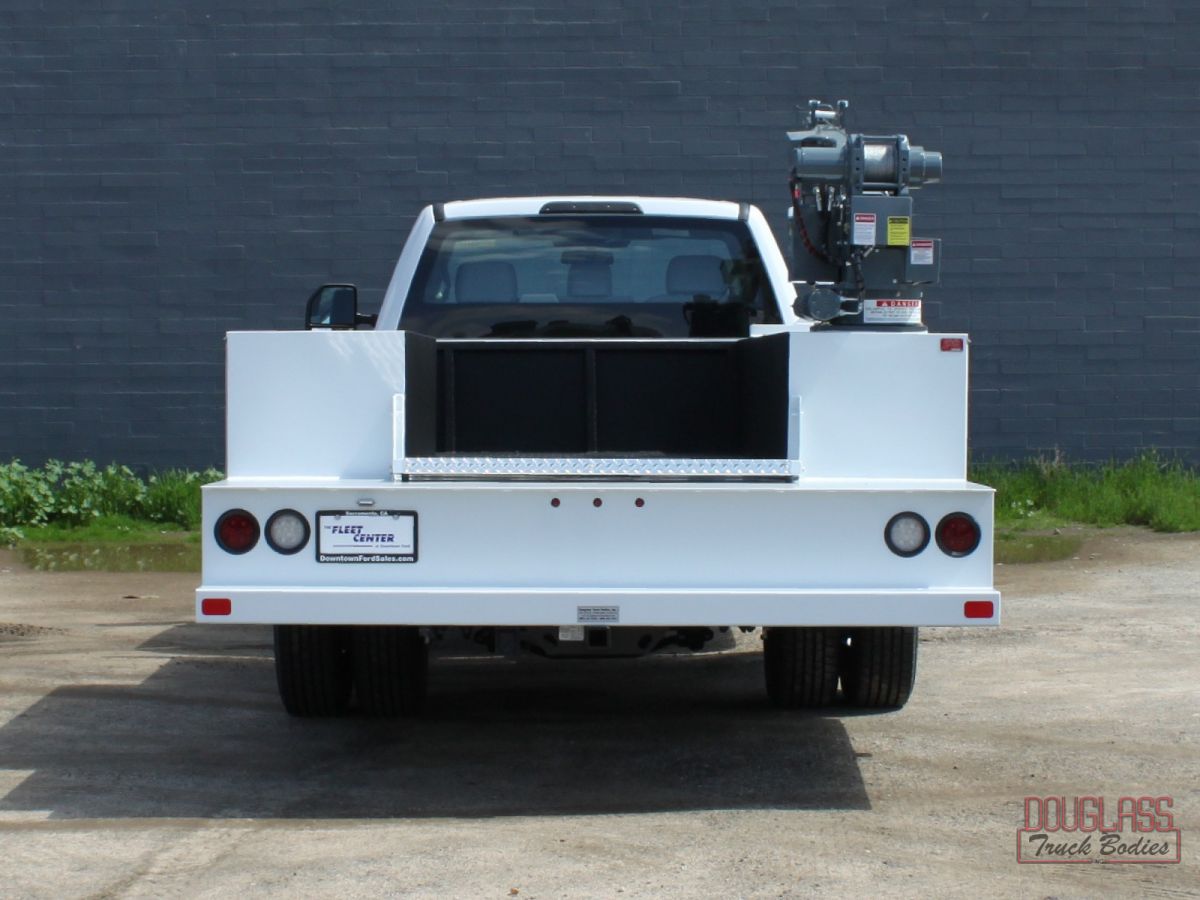 9' Douglass Custom Crane Body - Douglass Truck Bodies