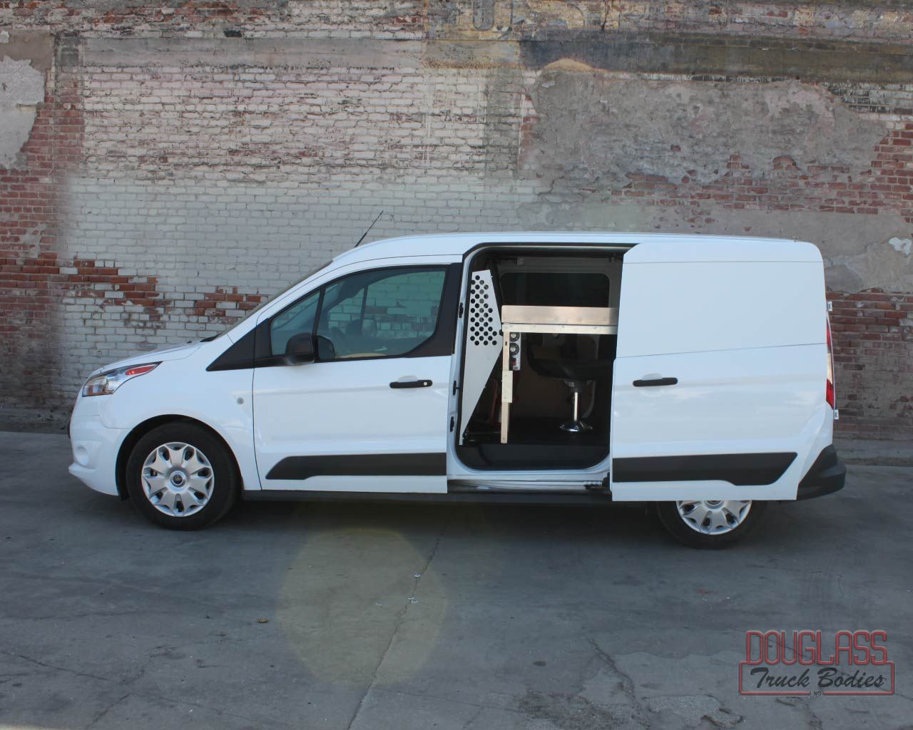 Ford Transit Van Interior - Douglass Truck Bodies