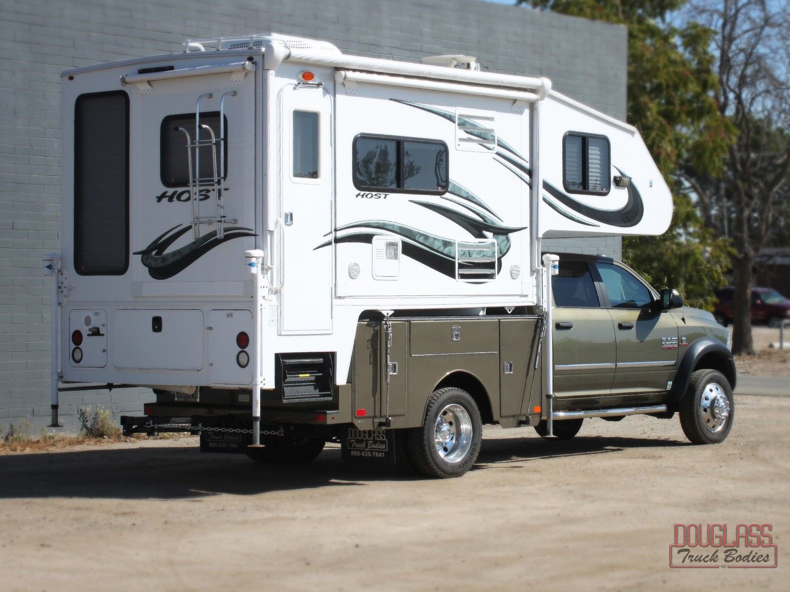 9′ Douglass Camper Body - Douglass Truck Bodies
