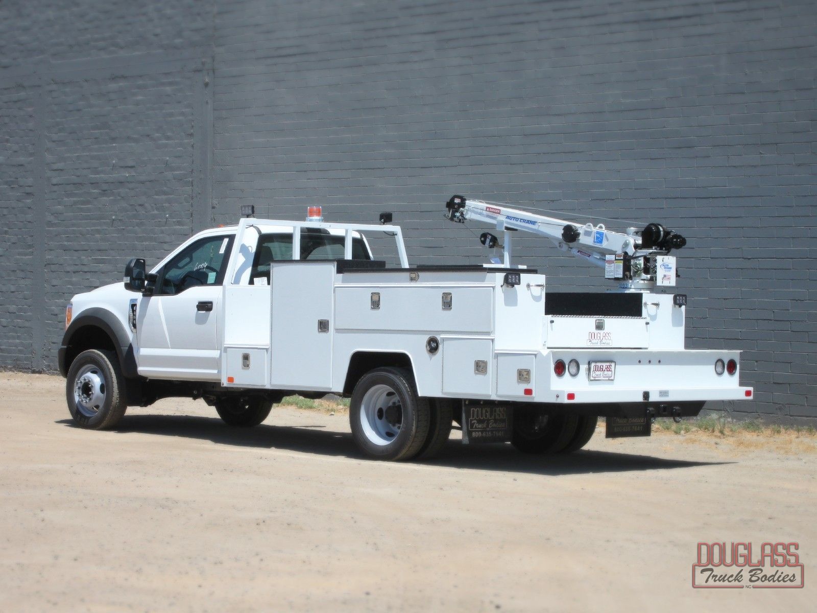 9' Douglass Custom Crane Body - Douglass Truck Bodies