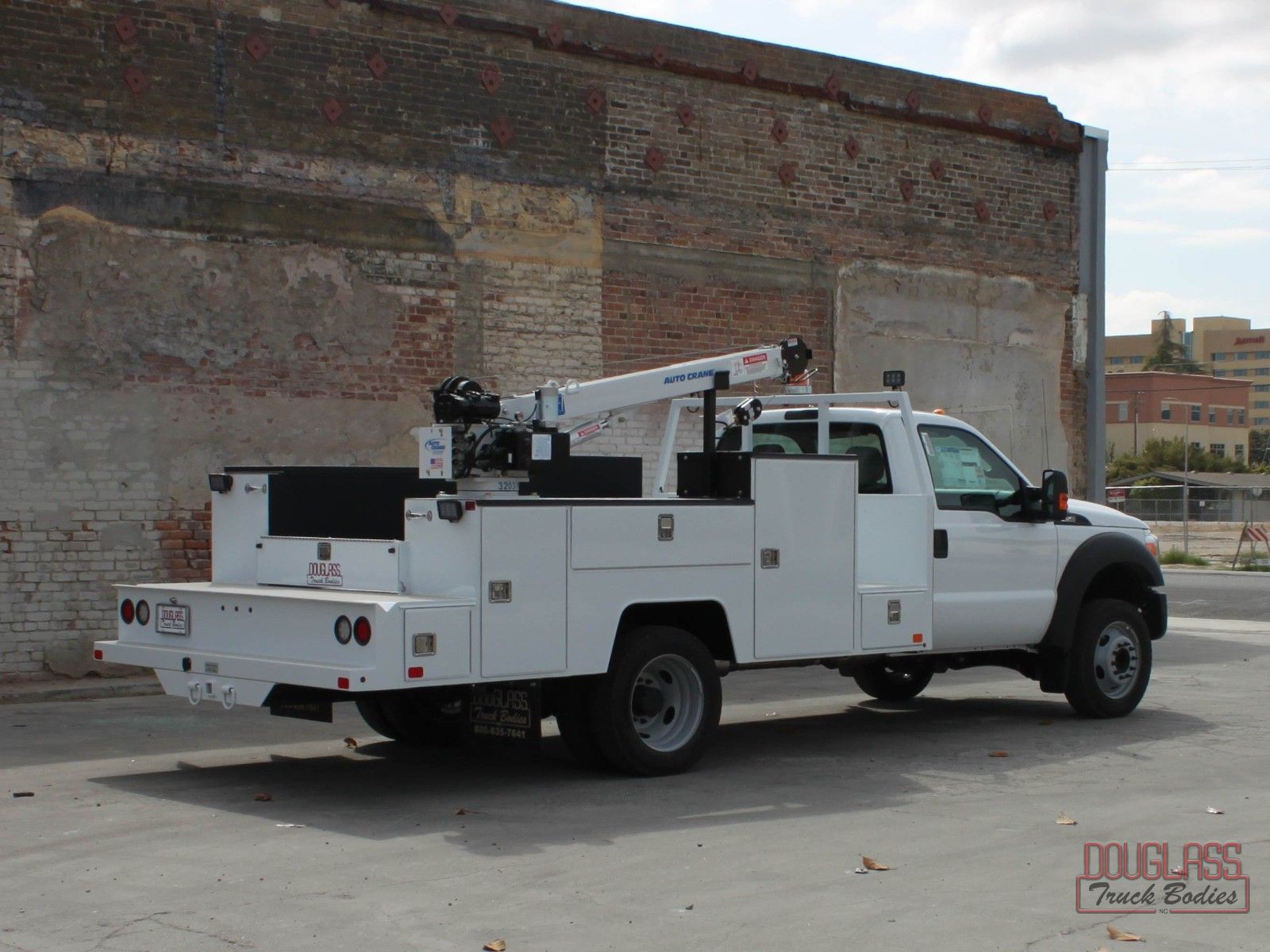 9' Douglass Custom Crane Body - Douglass Truck Bodies