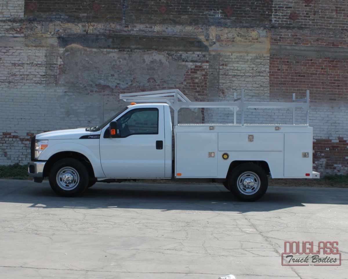 Forklift Loadable Ladder Rack Archives - Douglass Truck Bodies