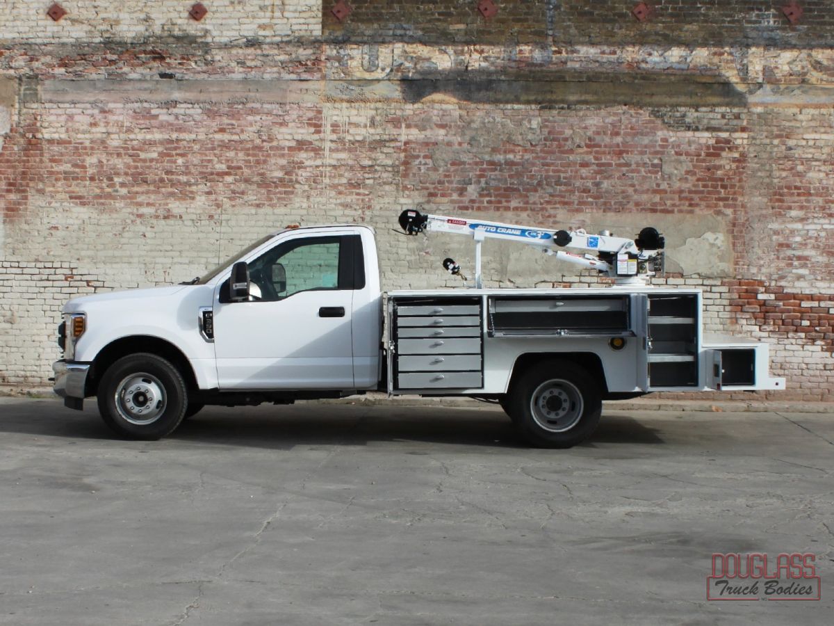 9' Douglass Custom Crane Body - Douglass Truck Bodies