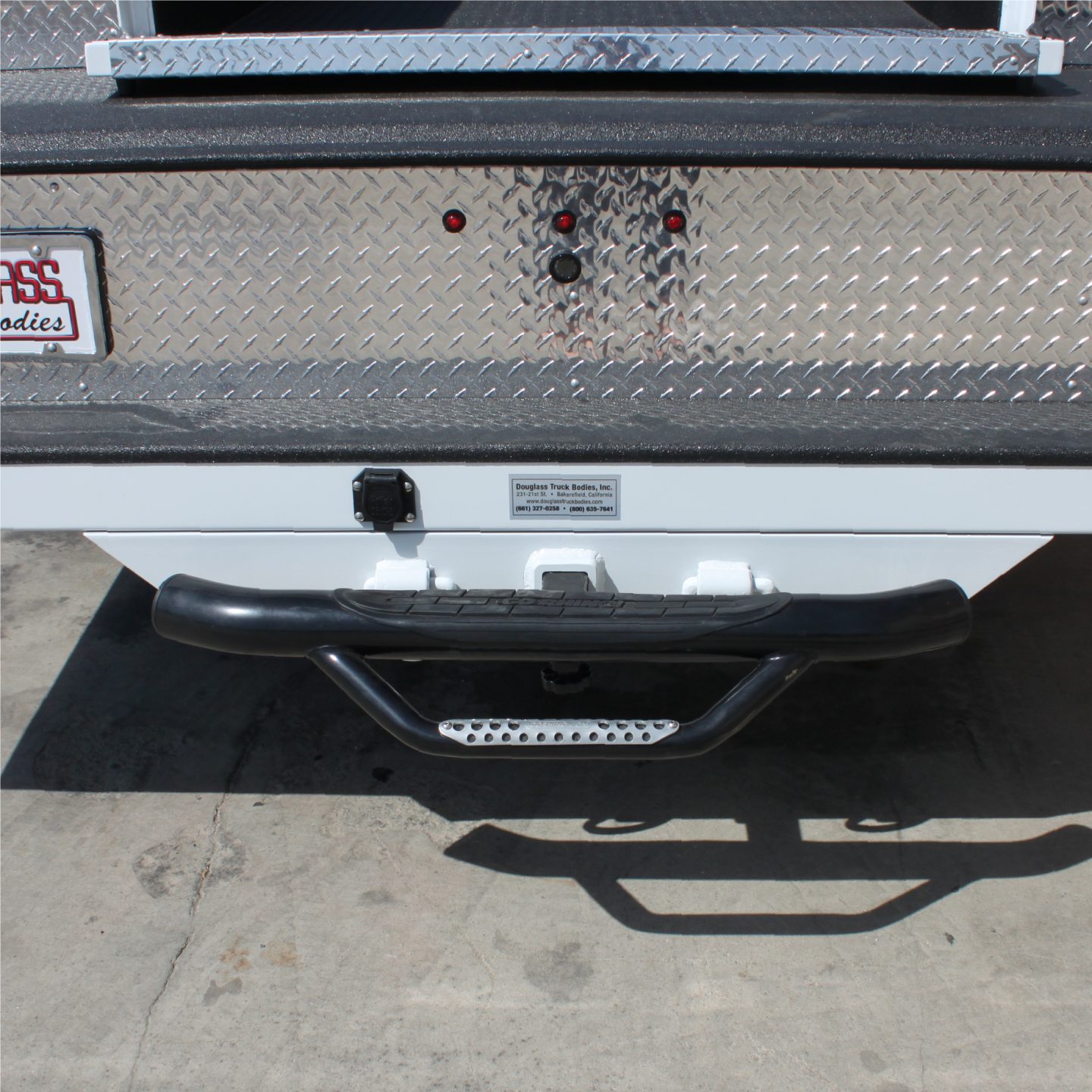 Safety Bed Steps - Douglass Truck Bodies