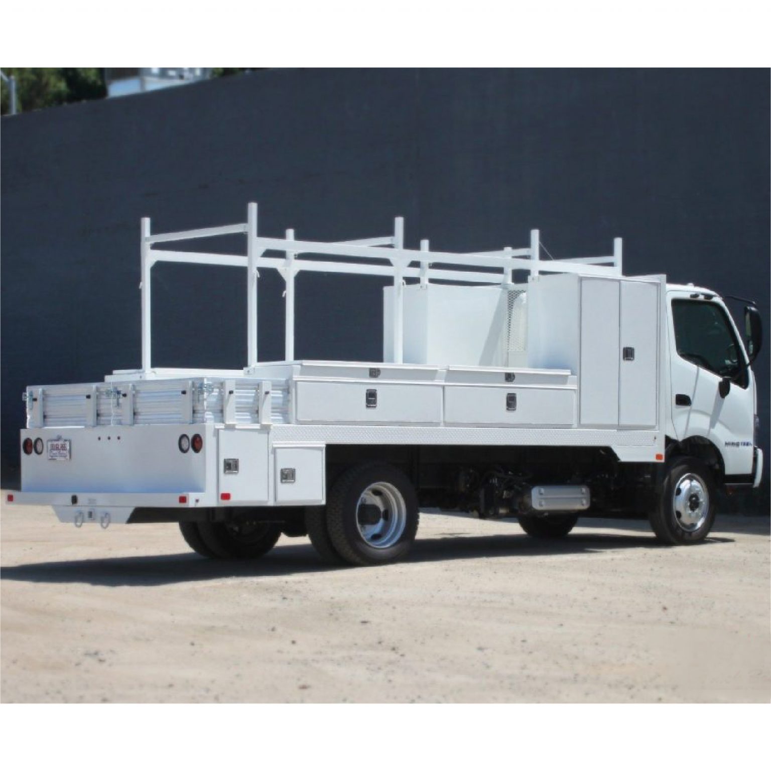 Flatbed Ladder Racks - Douglass Truck Bodies