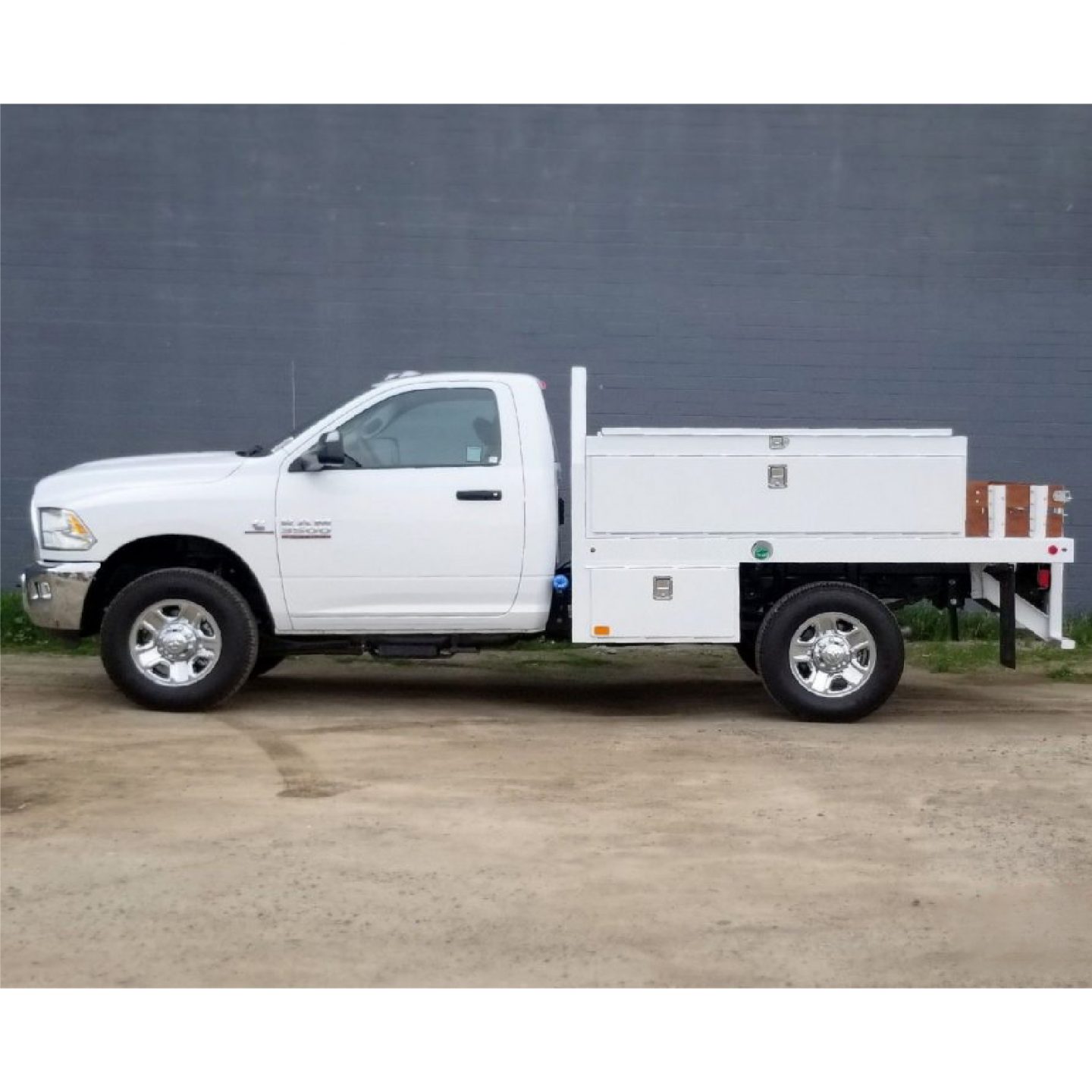 Flatbed Top Box and Under Body Boxes - Douglass Truck Bodies