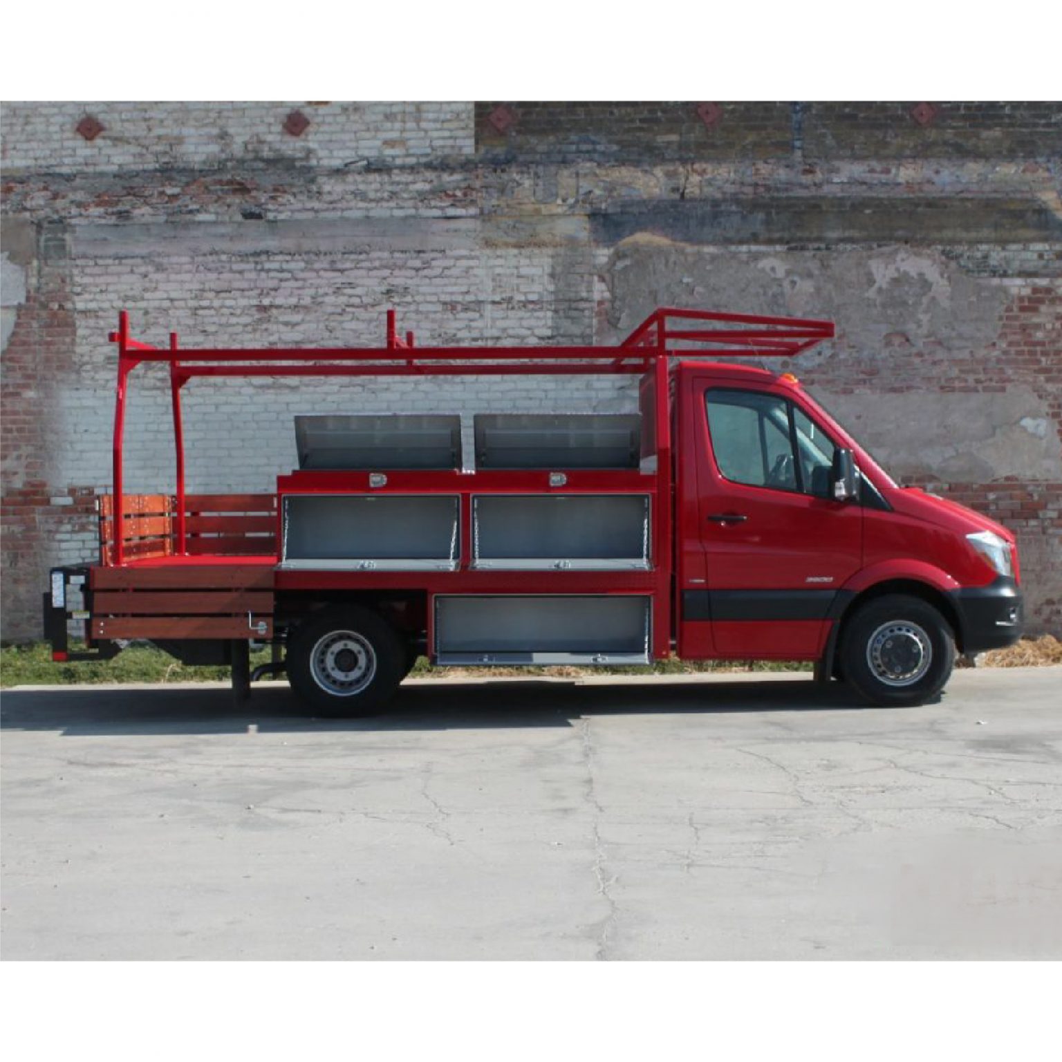 Flatbed Top Box and Under Body Boxes - Douglass Truck Bodies