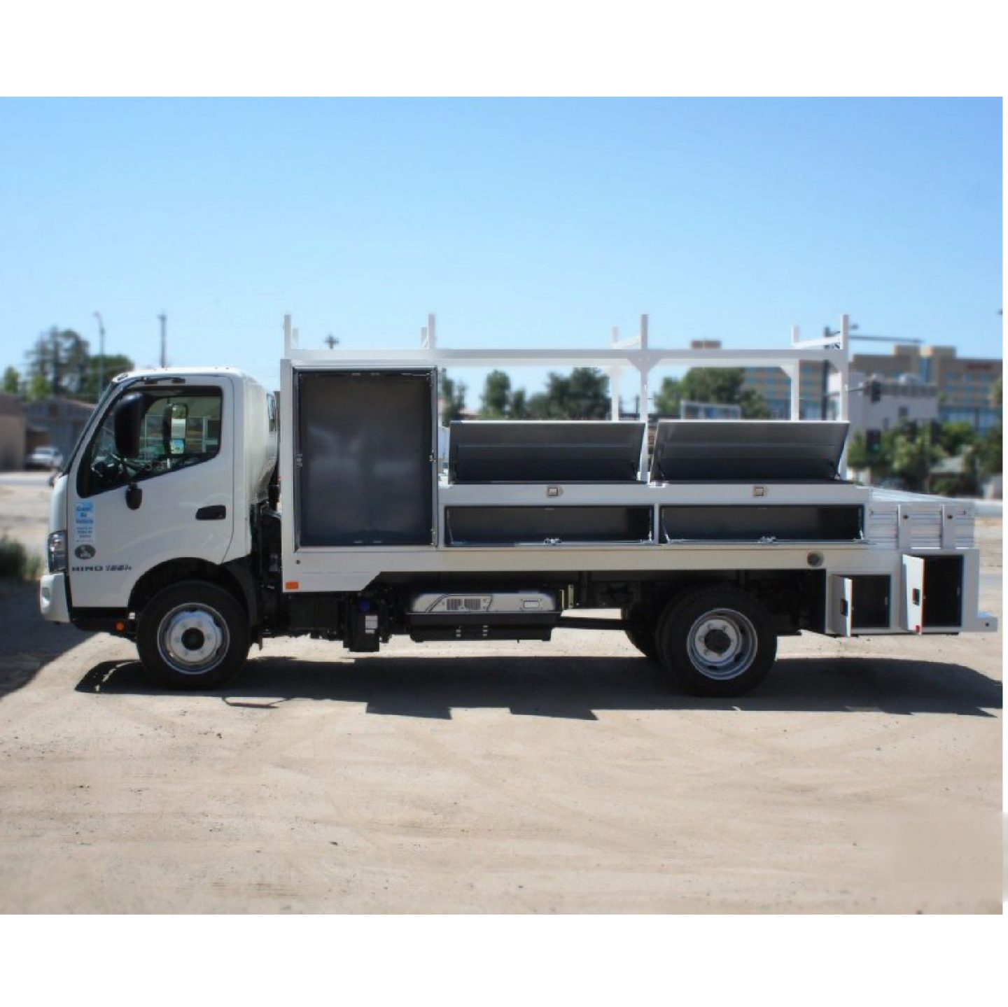 Flatbed Top Box and Under Body Boxes - Douglass Truck Bodies