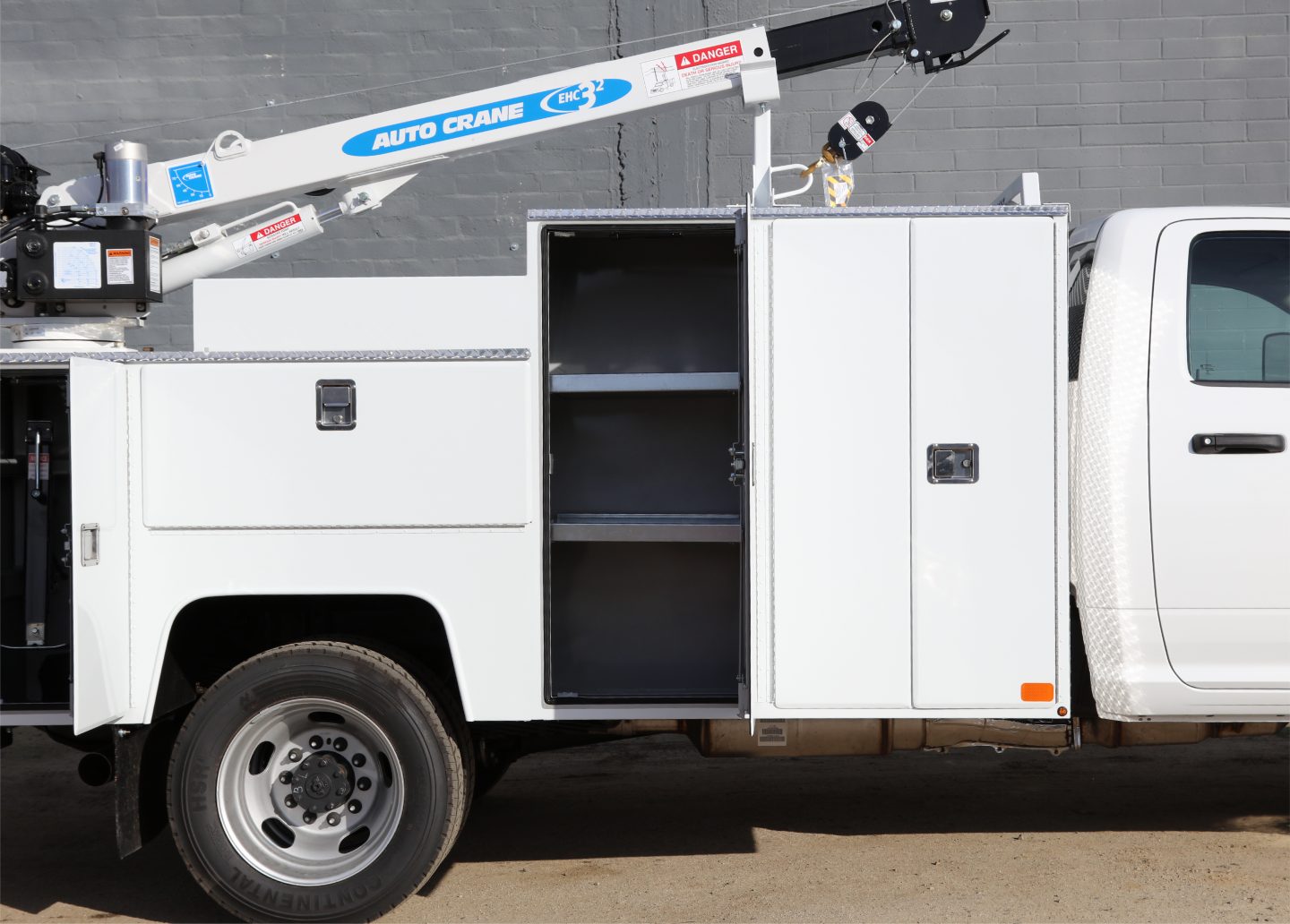 10' Douglass Custom Crane Body - Douglass Truck Bodies