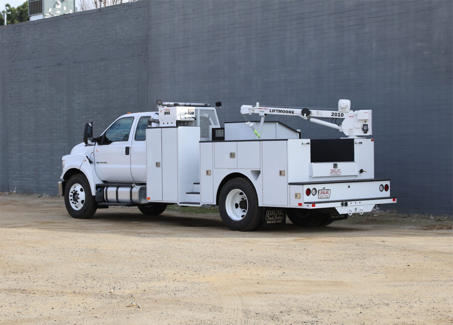 13' Douglass Custom Crane Body - Douglass Truck Bodies