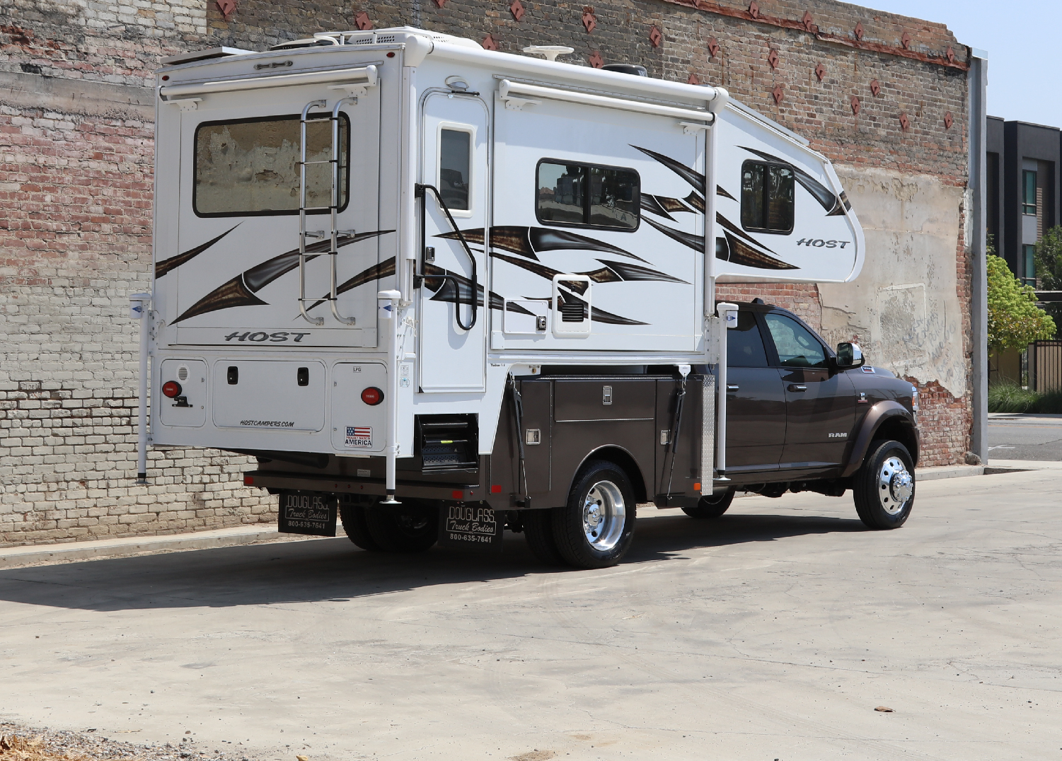 9′ Douglass Camper Body - Douglass Truck Bodies