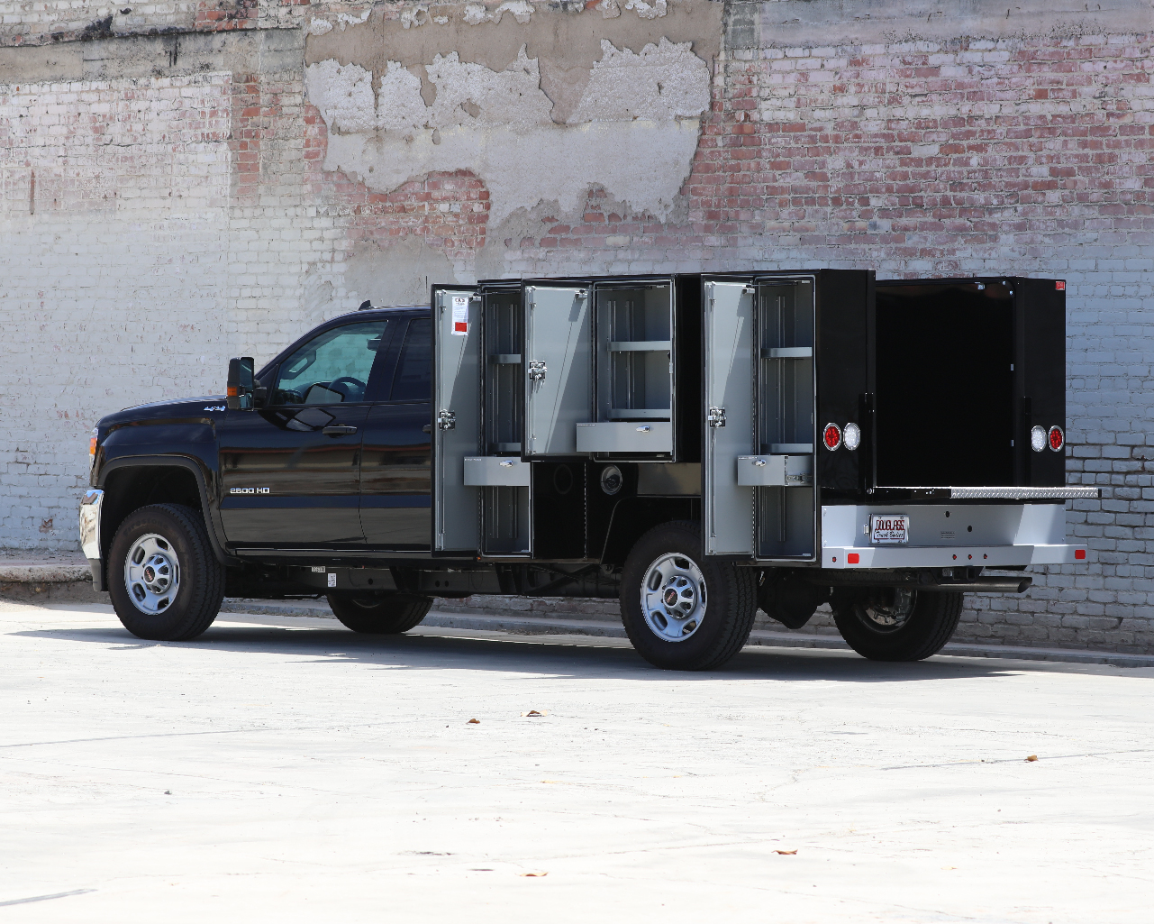 8′ Custom Douglass Service Body - Douglass Truck Bodies