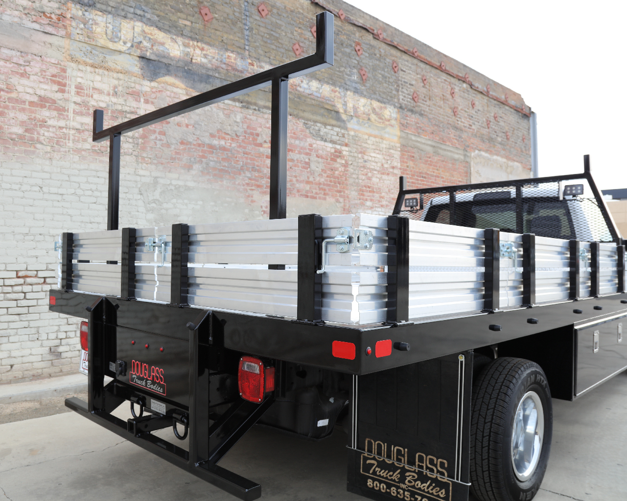 12′ Douglass Framed Steel Flatbed w/ Aluminum Deck - Douglass Truck Bodies