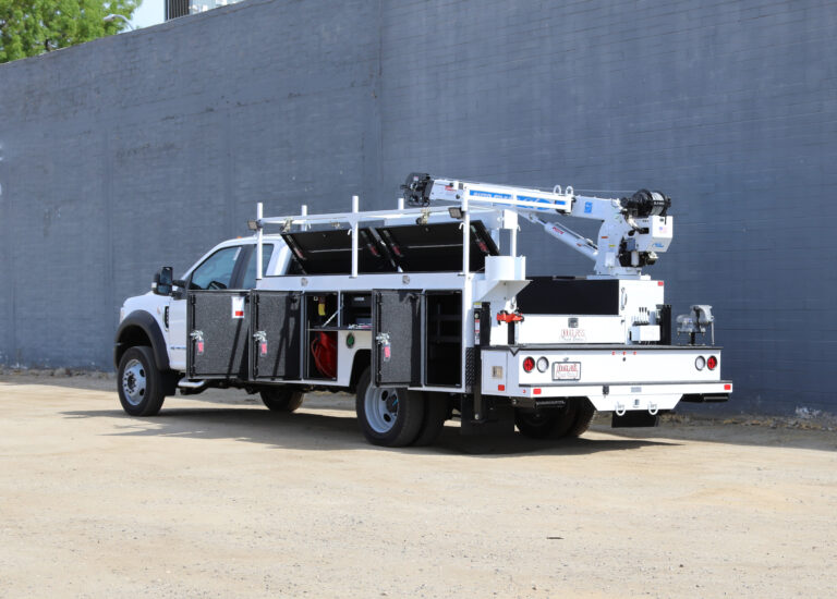 11′ Custom Douglass Maximizer Crane Body - Douglass Truck Bodies