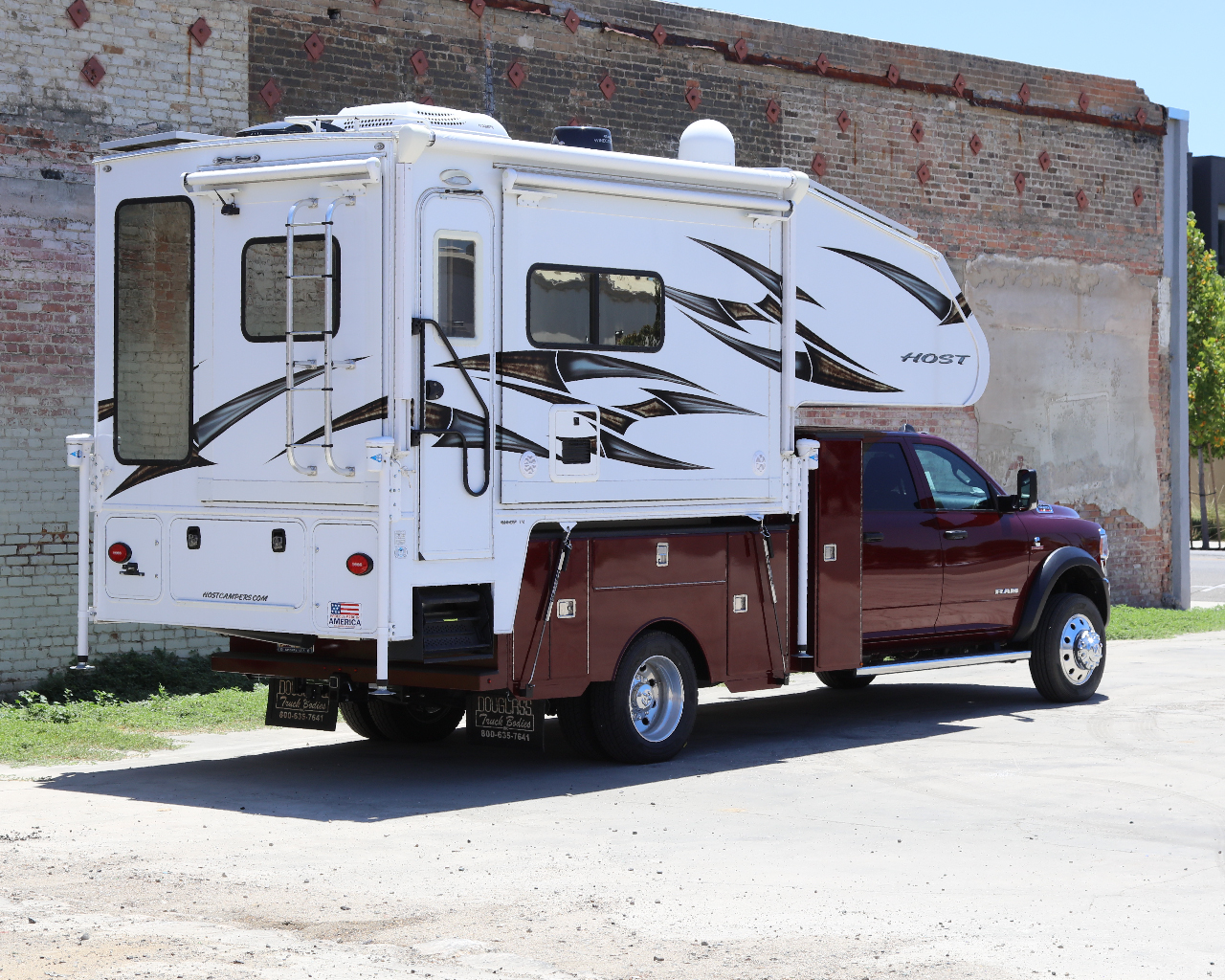 9′ Douglass Camper Body - Douglass Truck Bodies
