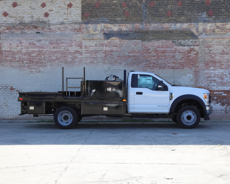 12′ Custom Douglass Framed Steel Flatbed - Douglass Truck Bodies