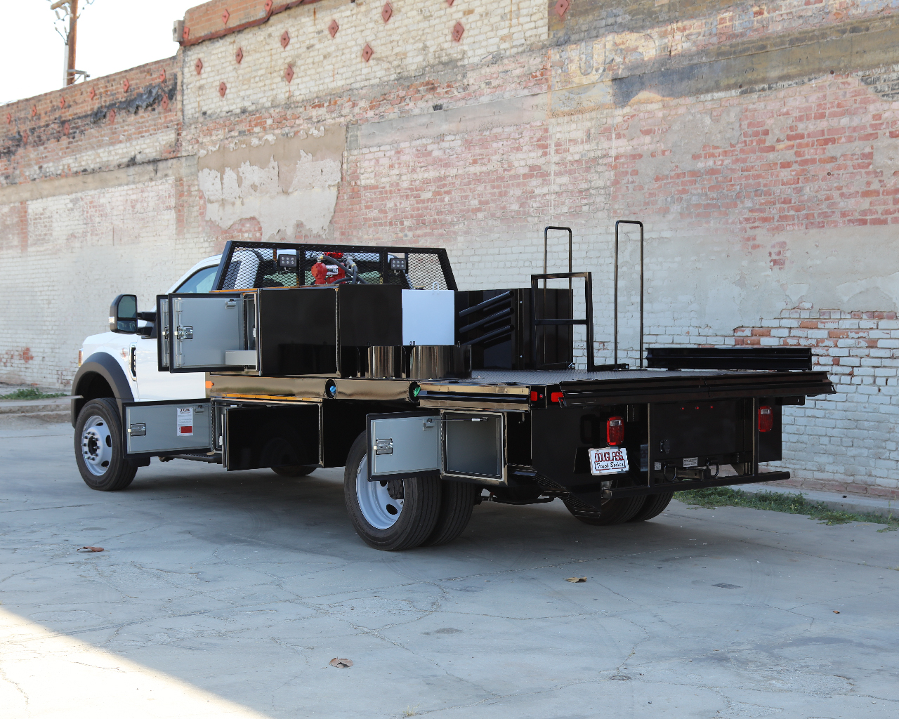 12′ Custom Douglass Framed Steel Flatbed - Douglass Truck Bodies