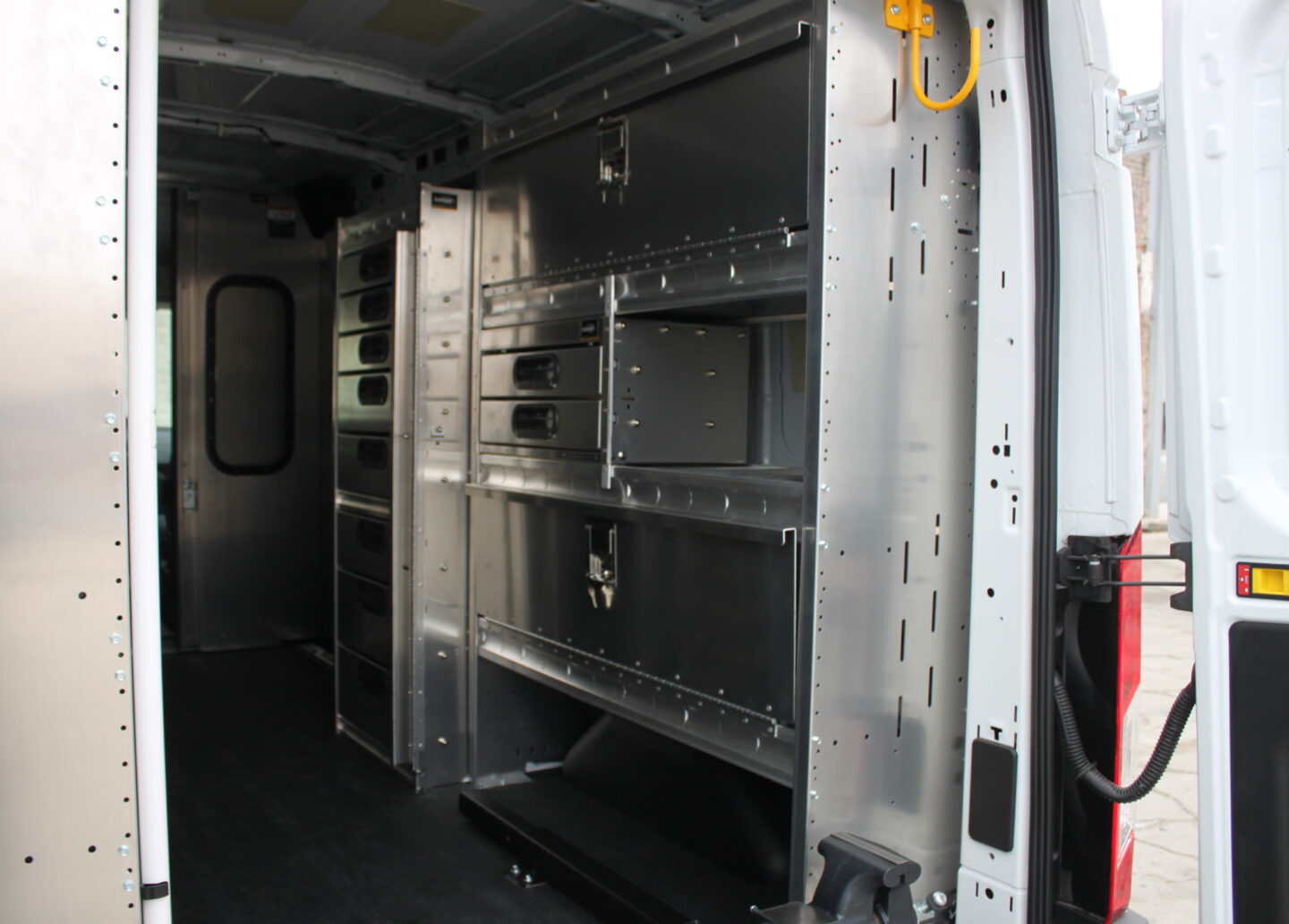 Ford Transit Van Interiors - Douglass Truck Bodies
