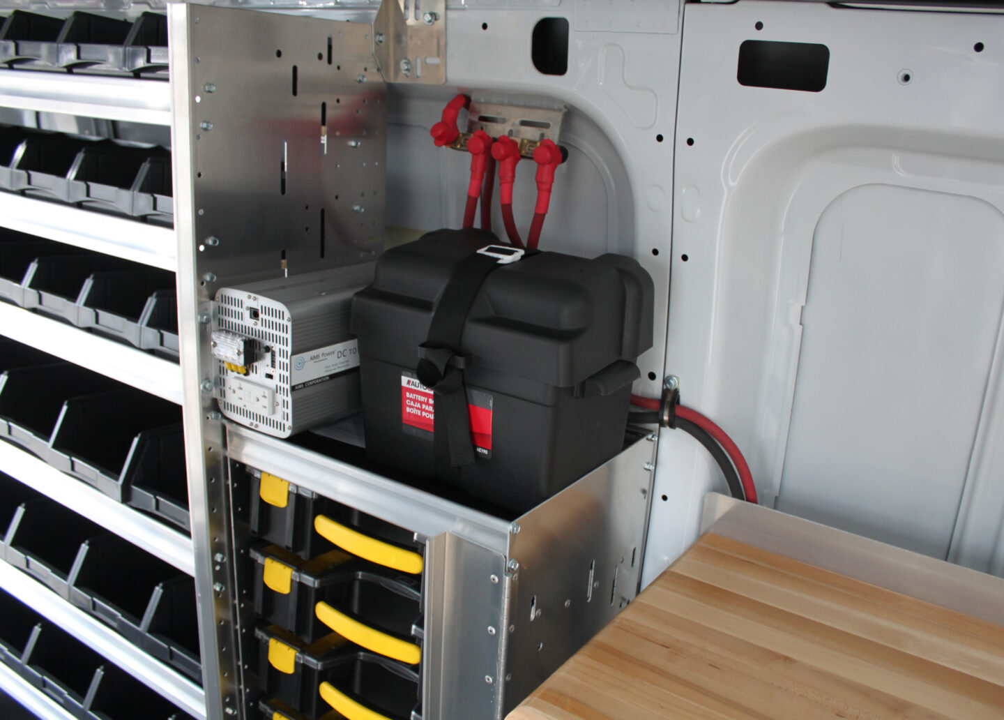 Ford Transit Van Interiors - Douglass Truck Bodies